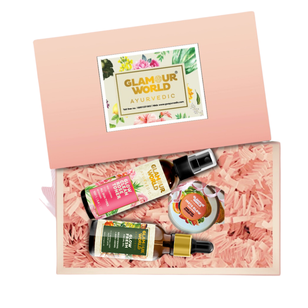 Shop Insta Glow Kit with Glow Fresh Facial Oil Online - – Glamour World ...